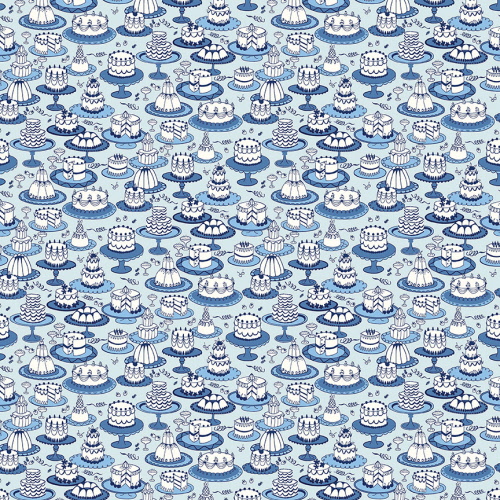 Afternoon Tea in Blue China
