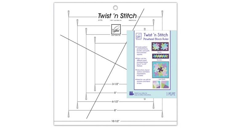 Twist 'N' Stitch - Pinwheel Ruler