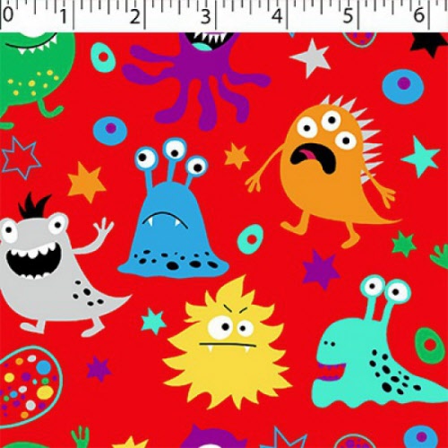 Flannel: Aliens on Red