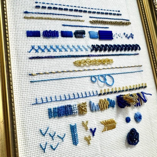 Hand Embroidery Sampler | CQ CLASS | 2026 SPRING TERM