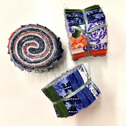 Bella Blue Bird Precut - 2.5" Strip Roll