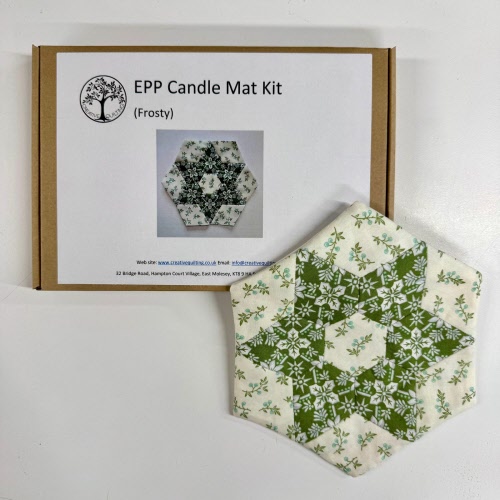 EPP Candle Mat Kit (Frosty) | Creative Quilting KIT