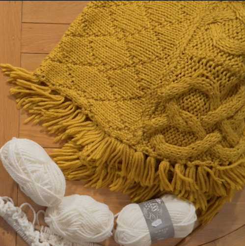 Daphne's Family Sampler Throw Pattern