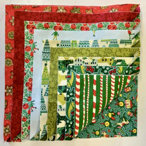 Festive Fair Precut - 10" Squares
