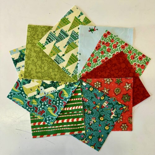 Festive Fair Precut - 5" Squares