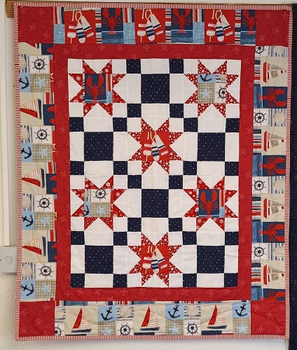 Nautical Star Two Block Quilt