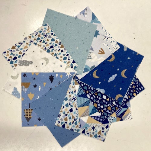 Polar Pals Precut - 5" Squares