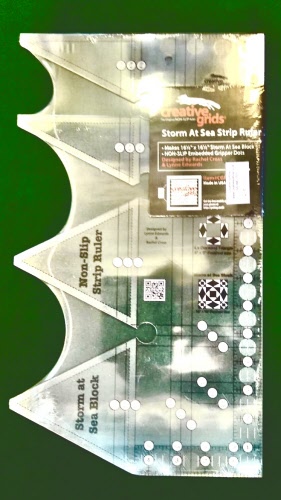 Non-Slip Storm at Sea Strip Ruler