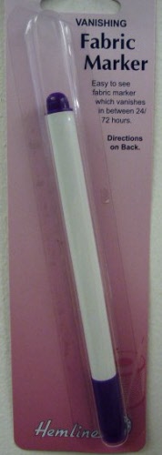 Vanishing Fabric Marker | Hemline H296