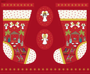 Advent calendars, stockings & panels